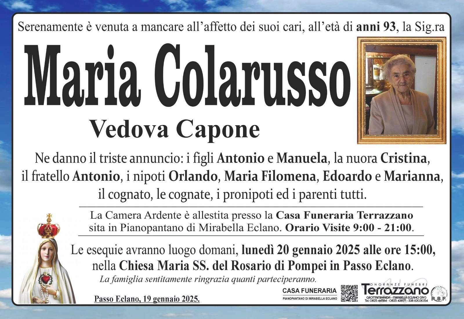 Onoranze Funebri Terrazzano - Casa Funeraria e Agenzia Funebre